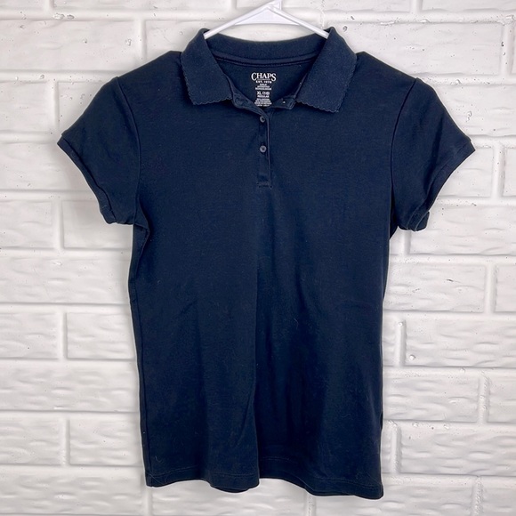 Chaps | Shirts & Tops | Chaps School Wear Approved Navy Blue Polo ...